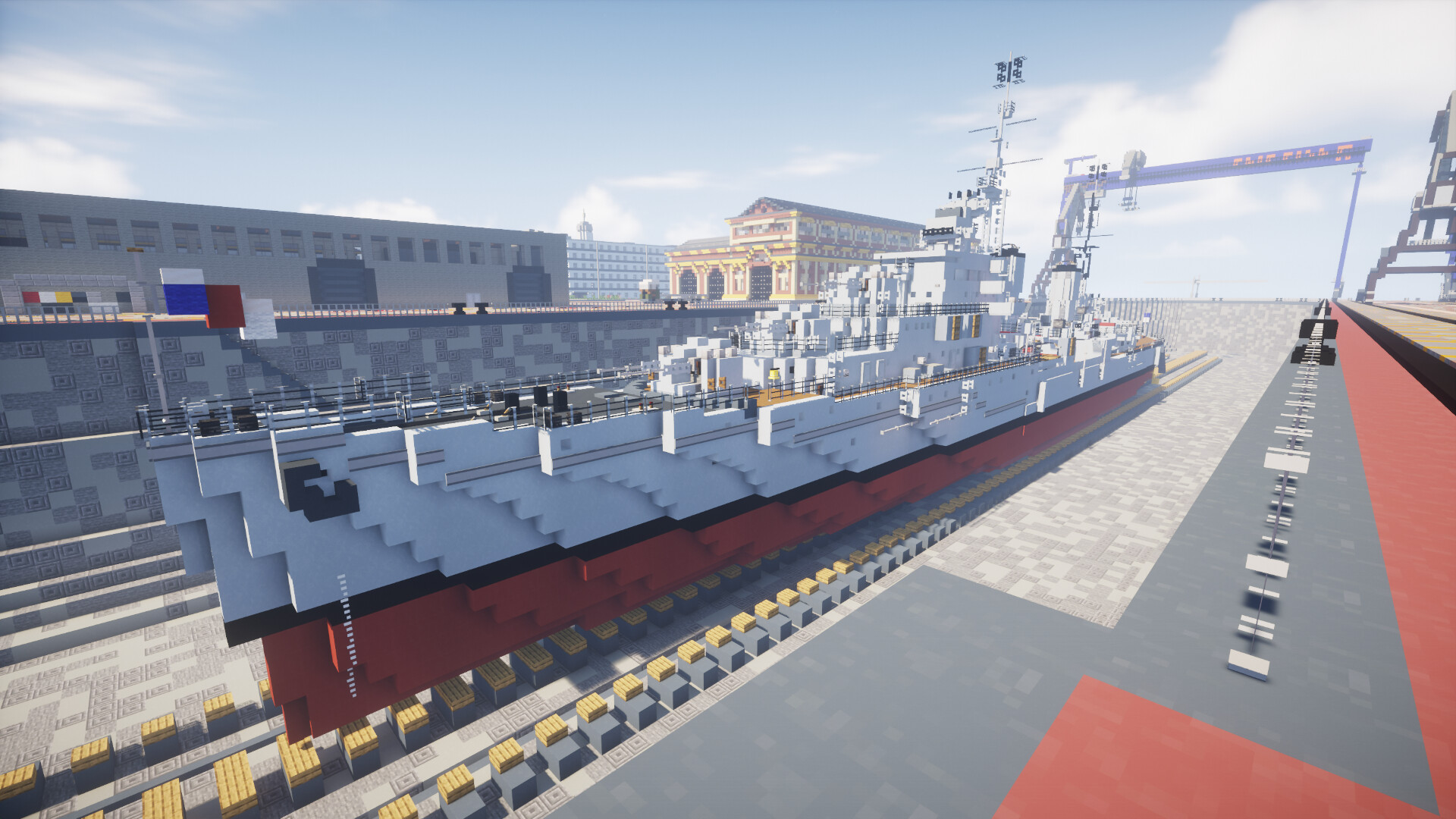 Royal Navy HMS Dido (37) [Scale 1:1] Minecraft Map