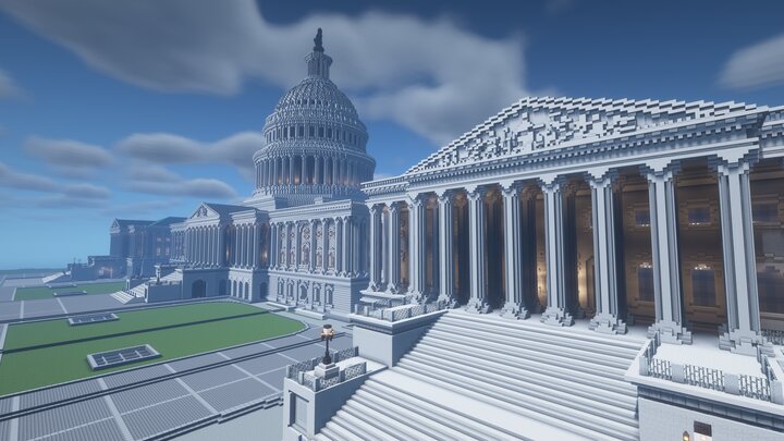 United States Capitol Building (U.S. Capitol) Minecraft Map