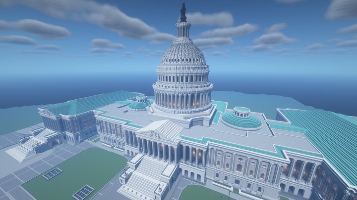 United States Capitol Building (U.S. Capitol) Minecraft Map