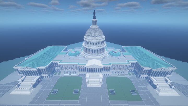 United States Capitol Building (U.S. Capitol) Minecraft Map
