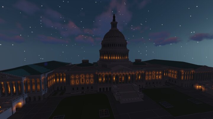 United States Capitol Building (U.S. Capitol) Minecraft Map