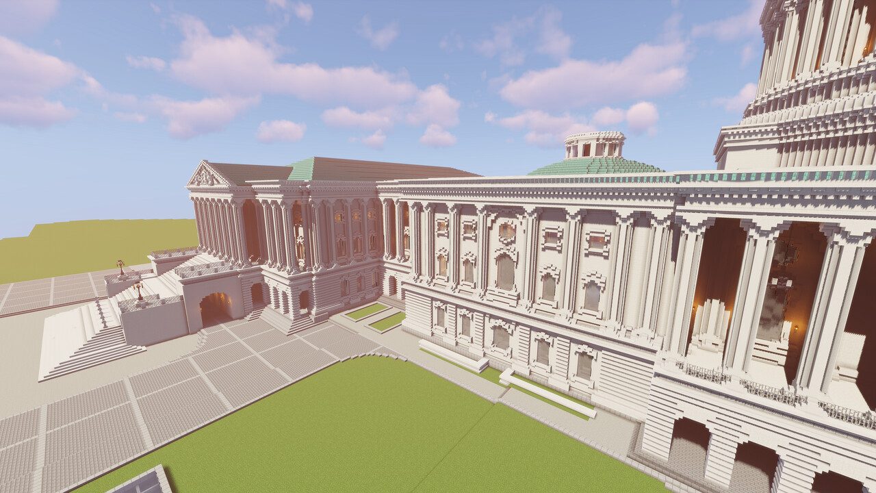 United States Capitol Building (U.S. Capitol) Minecraft Map