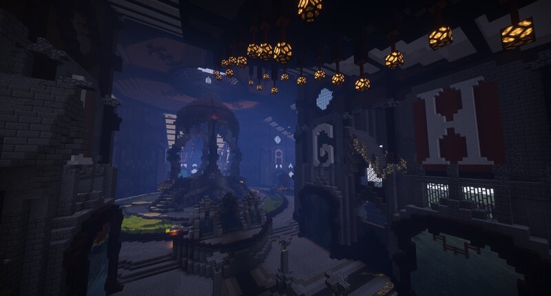 Prison Server Spawn Minecraft Map