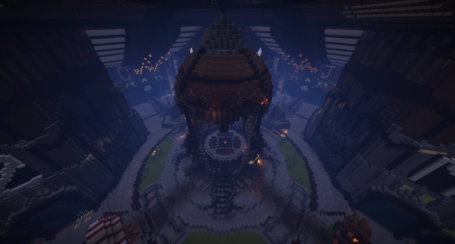 Prison Server Spawn Minecraft Map