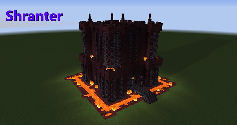 Nether Tower Castle #1 - Shranter Minecraft Map