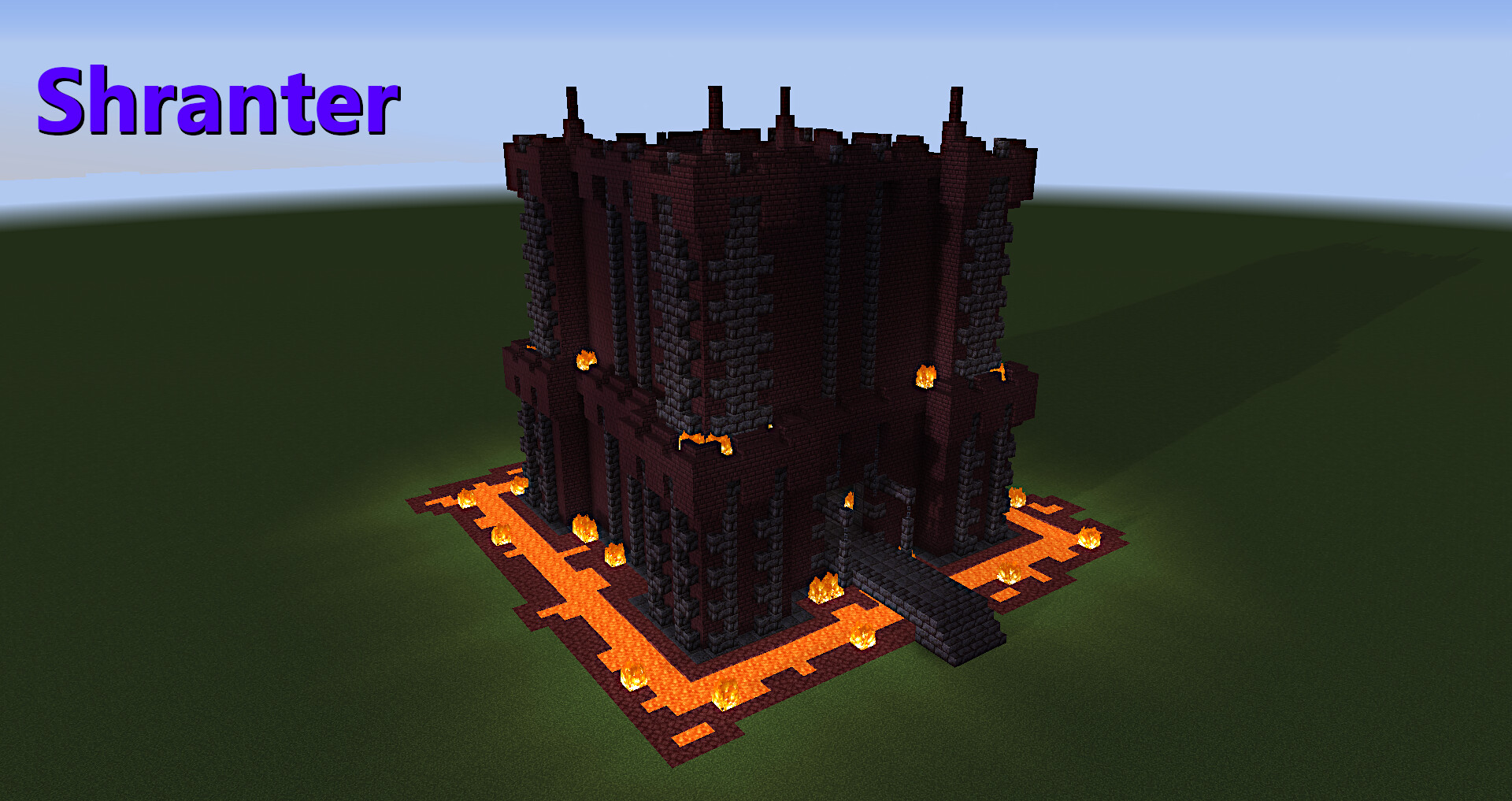 Nether Tower Castle #1 - Shranter Minecraft Map