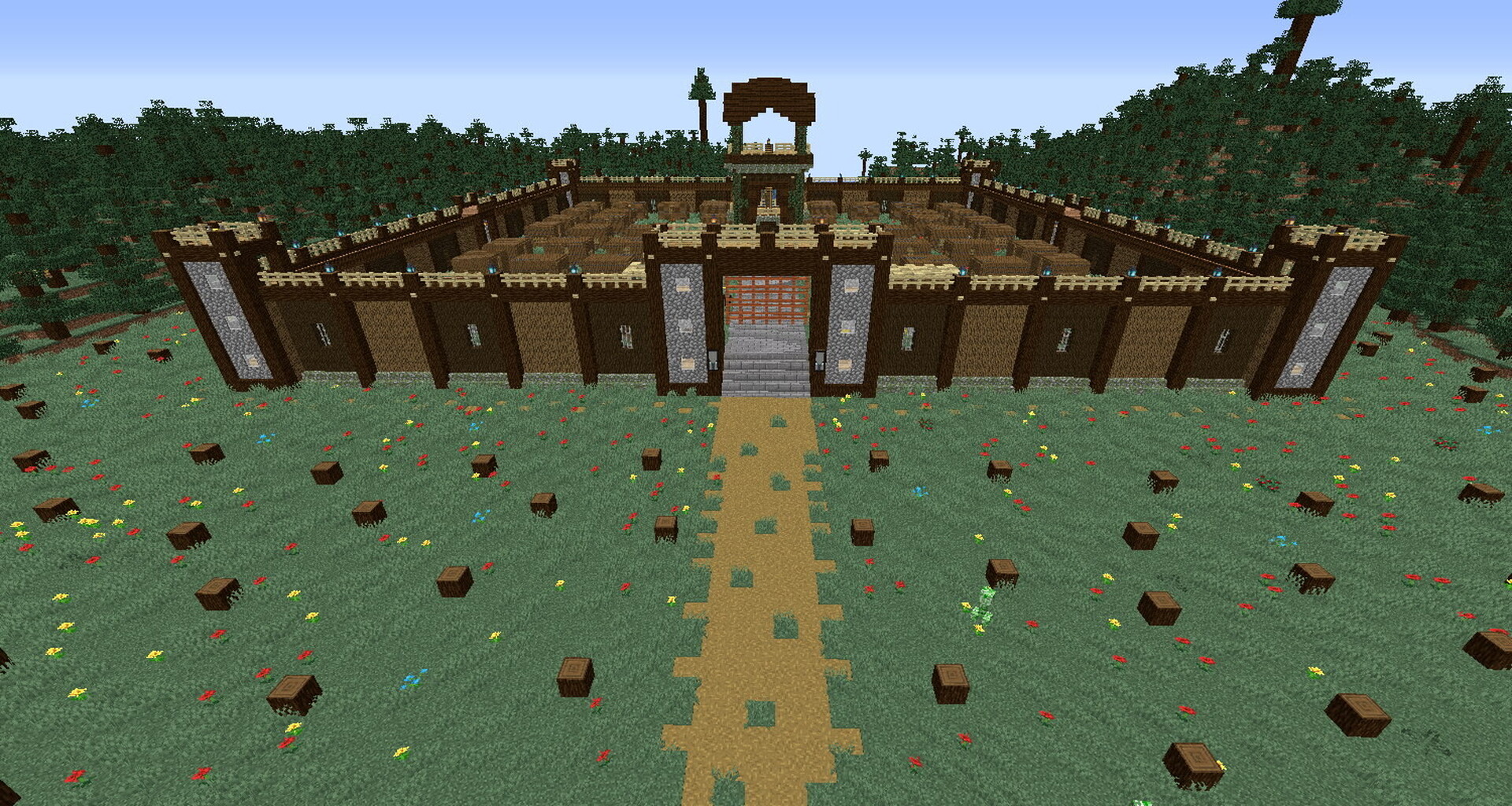 Illagers Camp Minecraft Map