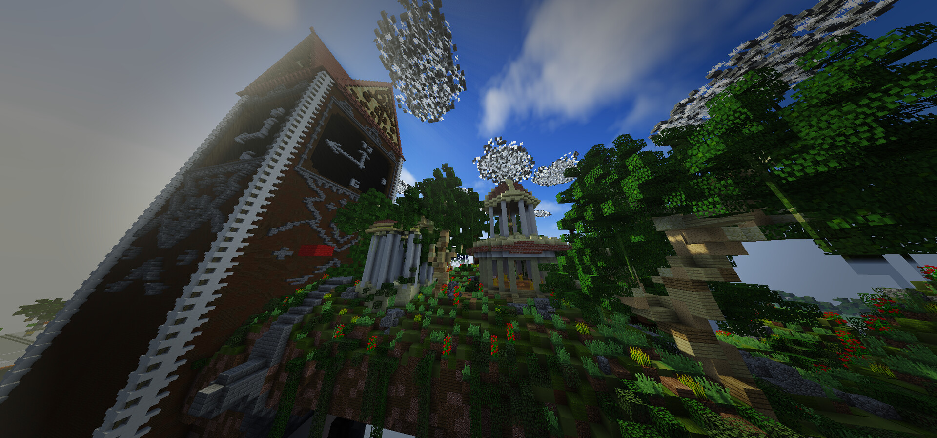 Hub with references (marvel) Minecraft Map