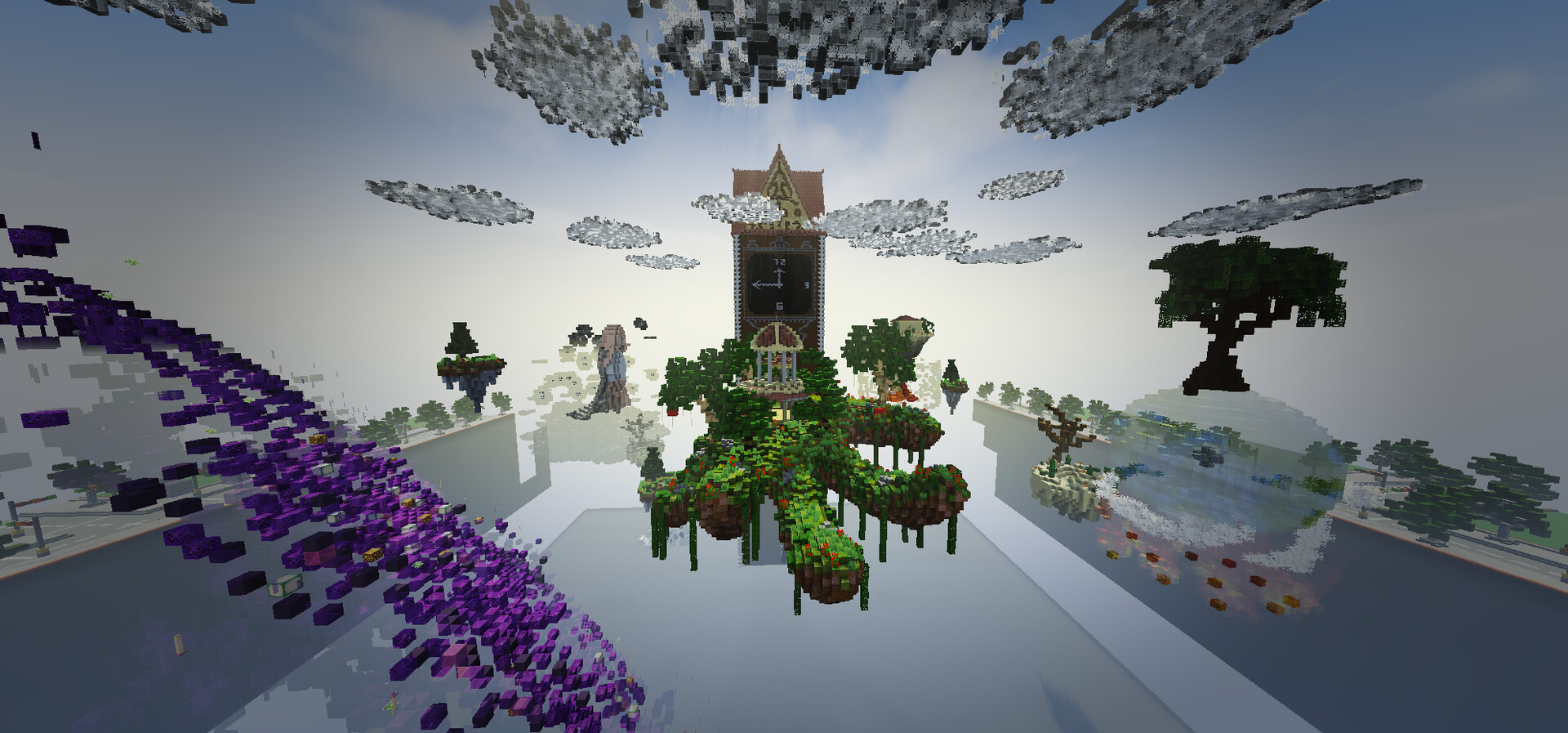 Hub with references (marvel) Minecraft Map