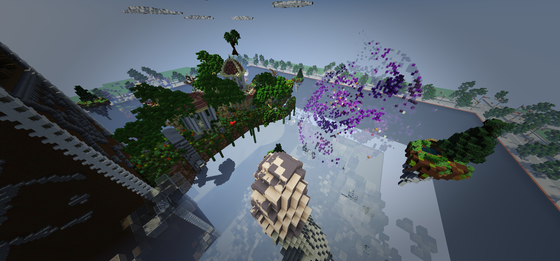 Hub with references (marvel) Minecraft Map