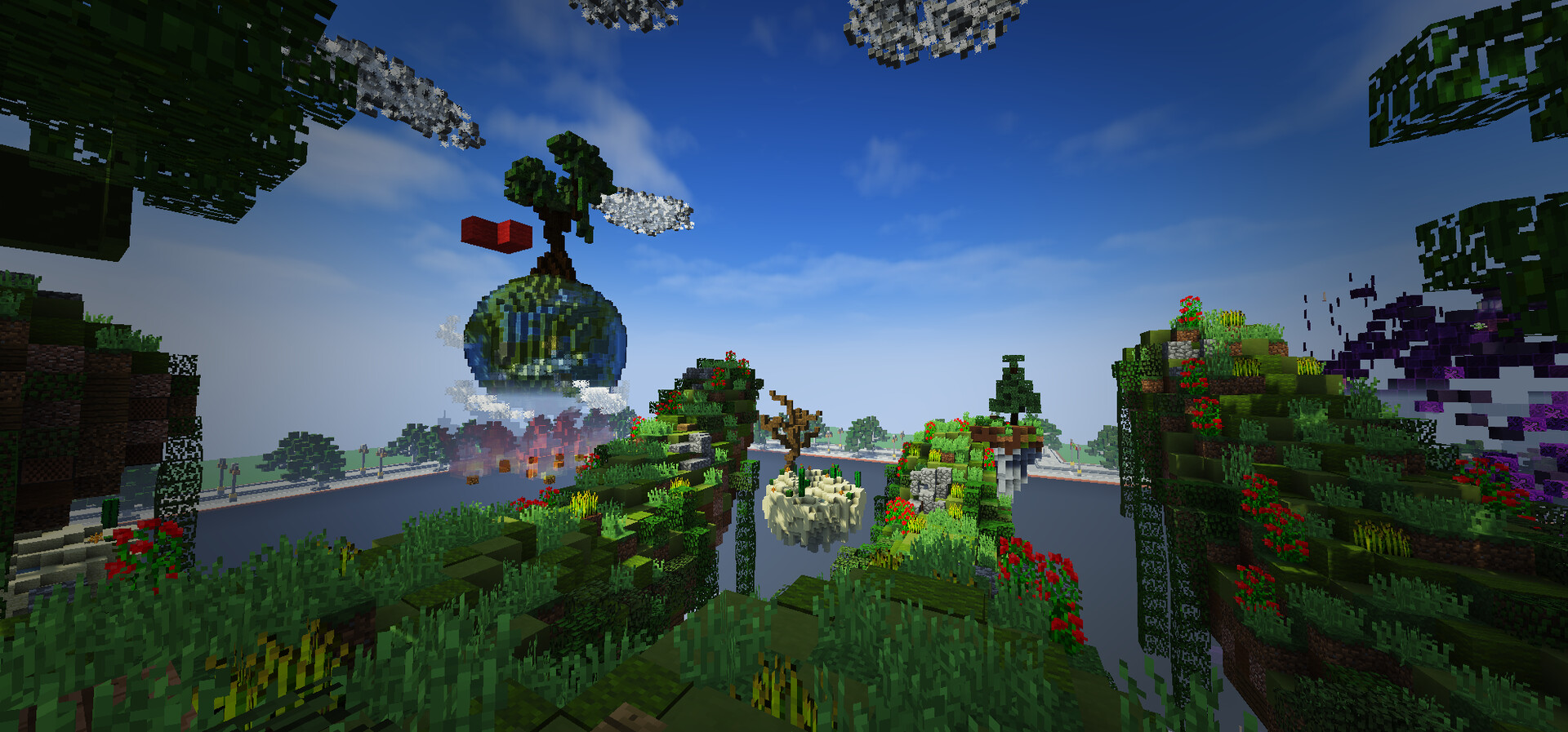 Hub with references (marvel) Minecraft Map