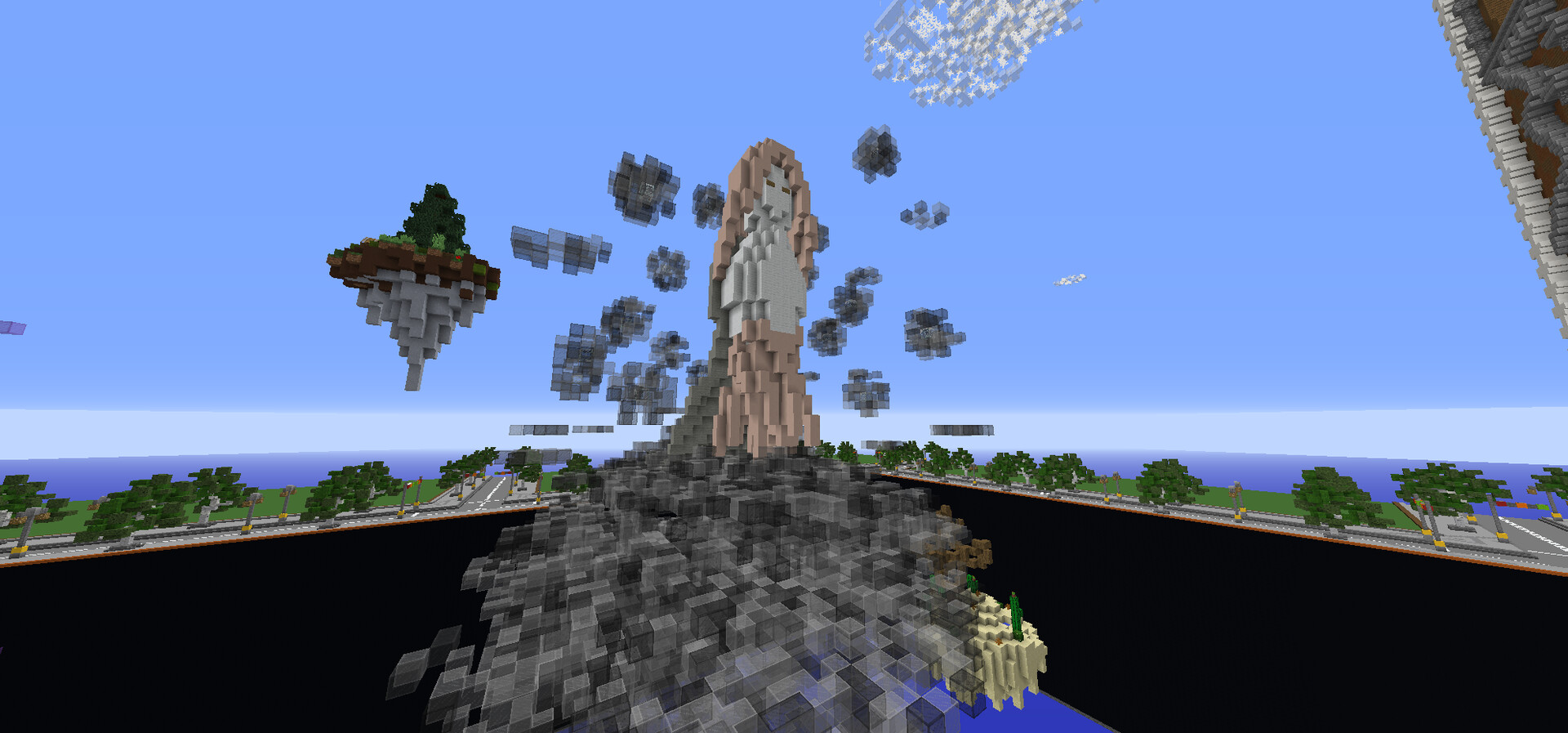 Hub with references (marvel) Minecraft Map