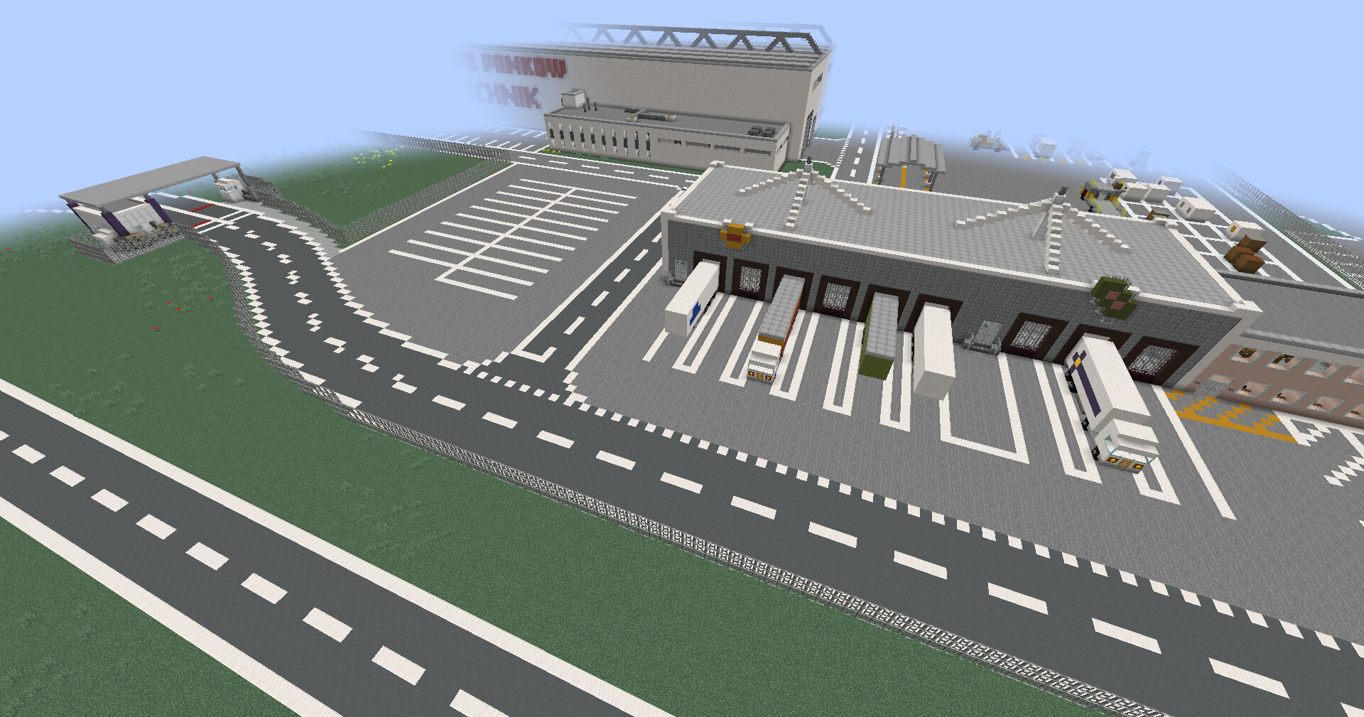 Airport Build #8 | Cargo Terminal B Minecraft Map