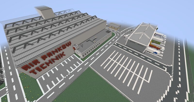 Airport Build #8 | Cargo Terminal B Minecraft Map