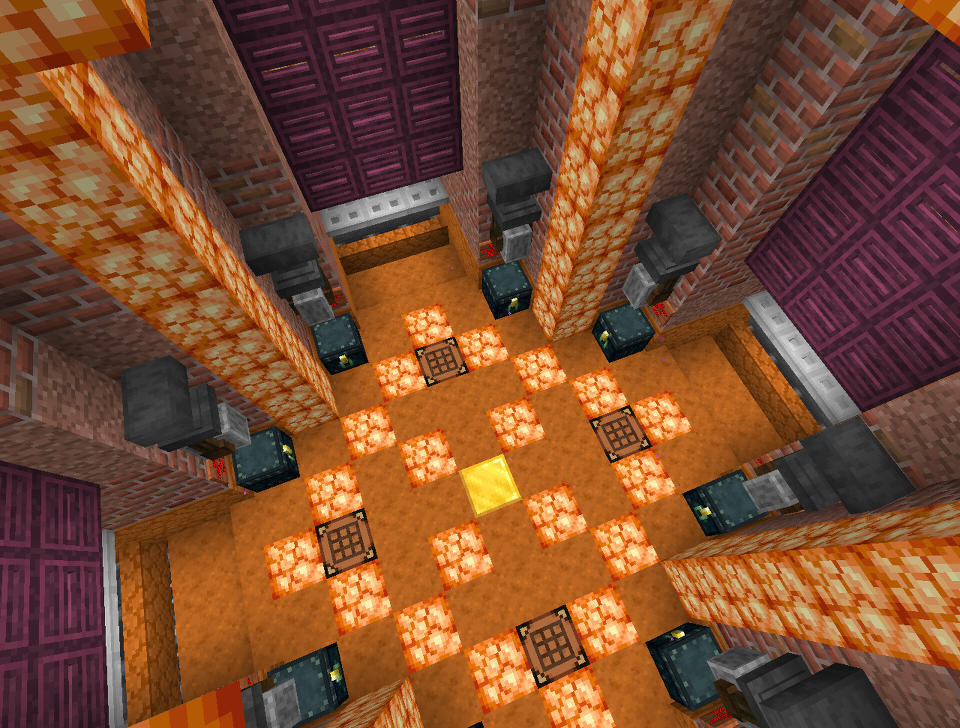 Four Sided Mob Grinder (Themed) Minecraft Map