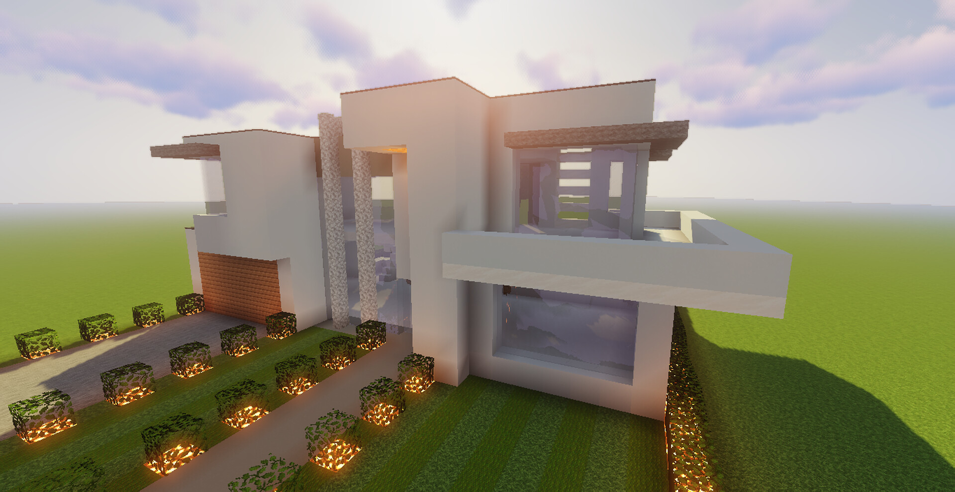 Modern House #94 Map + Schematic Minecraft Map