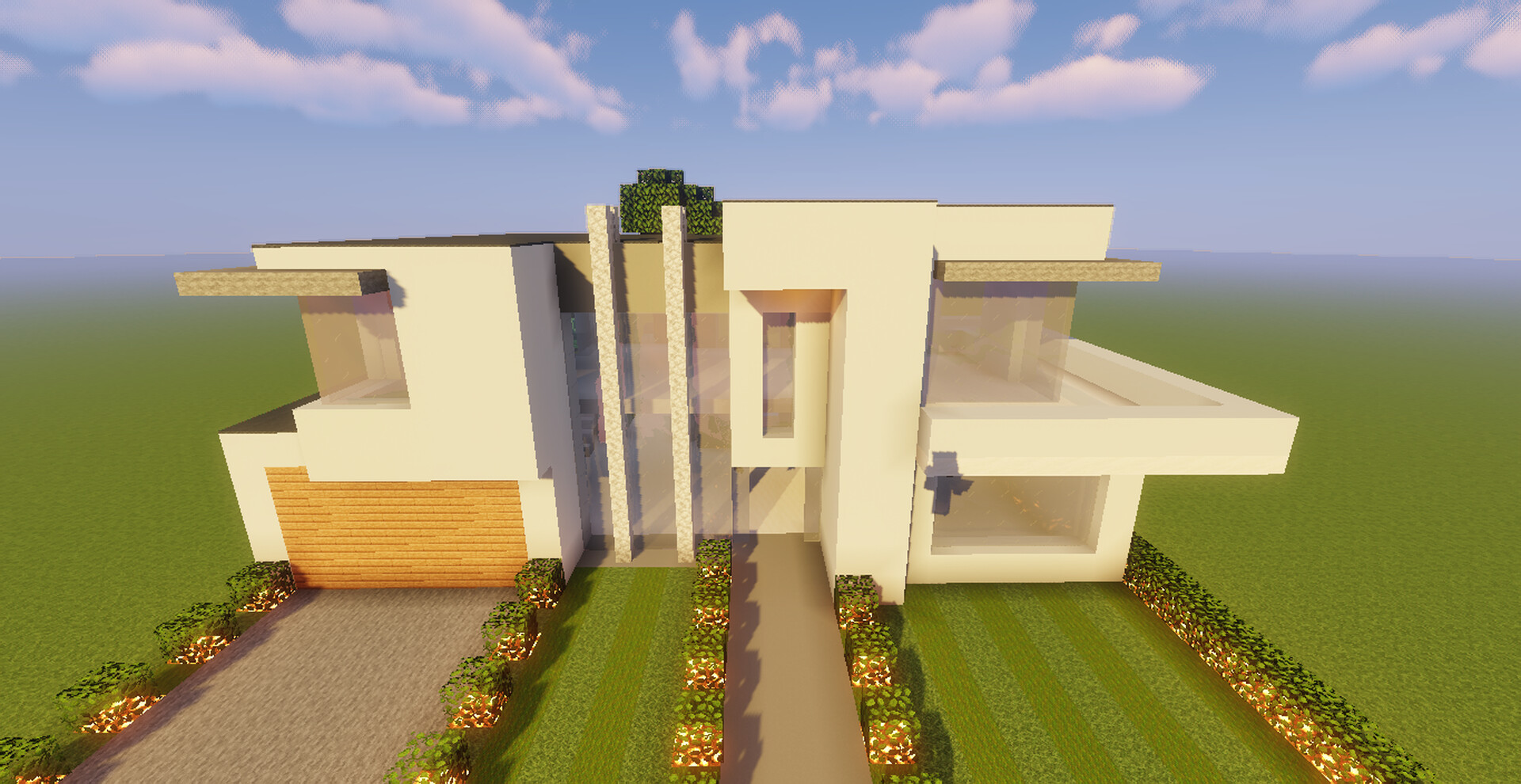 Modern House #94 Map + Schematic Minecraft Map