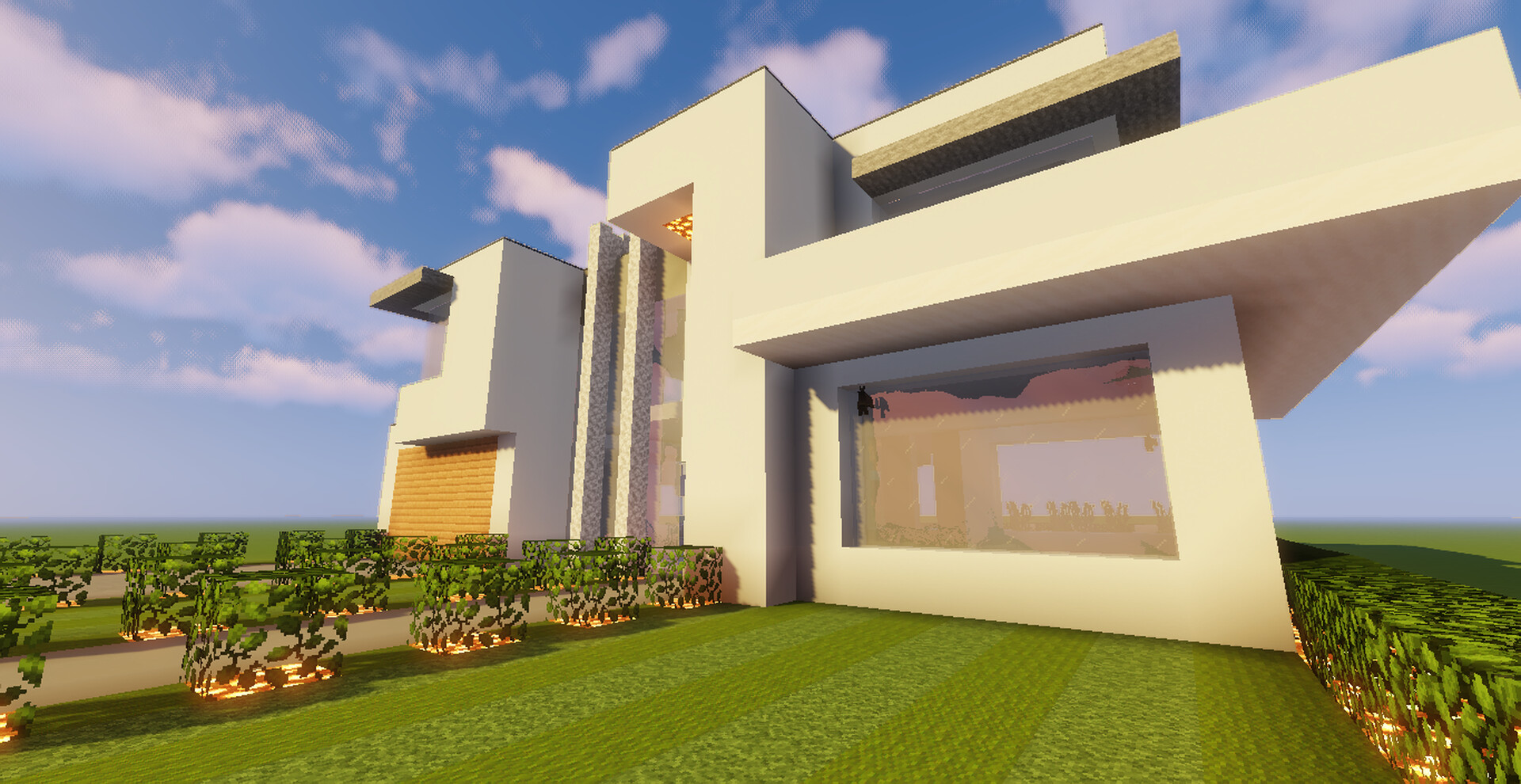 Modern House #94 Map + Schematic Minecraft Map