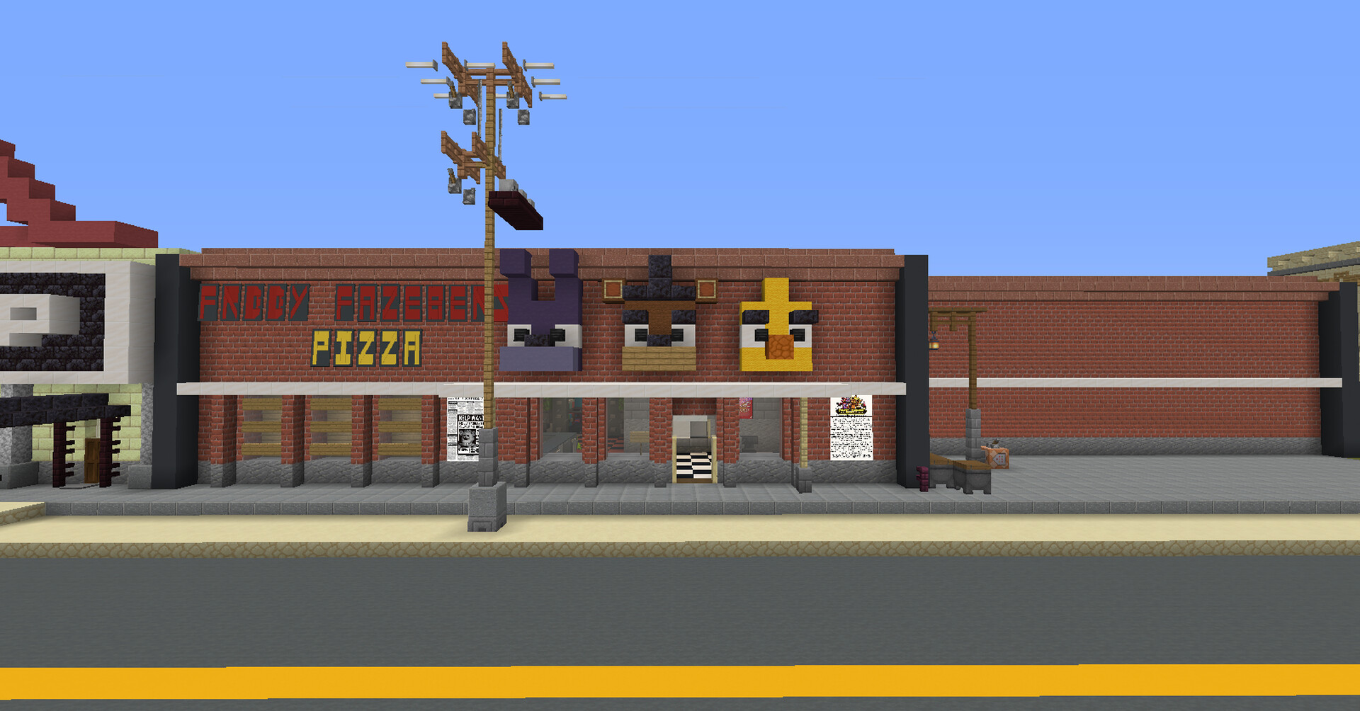 MyFunCity/ Freddys Pizzaria 1.16 grand reopening (Fnaf 1 Map) Minecraft Map