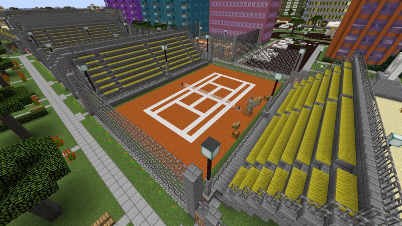 Canyon Tennis Club Minecraft Map