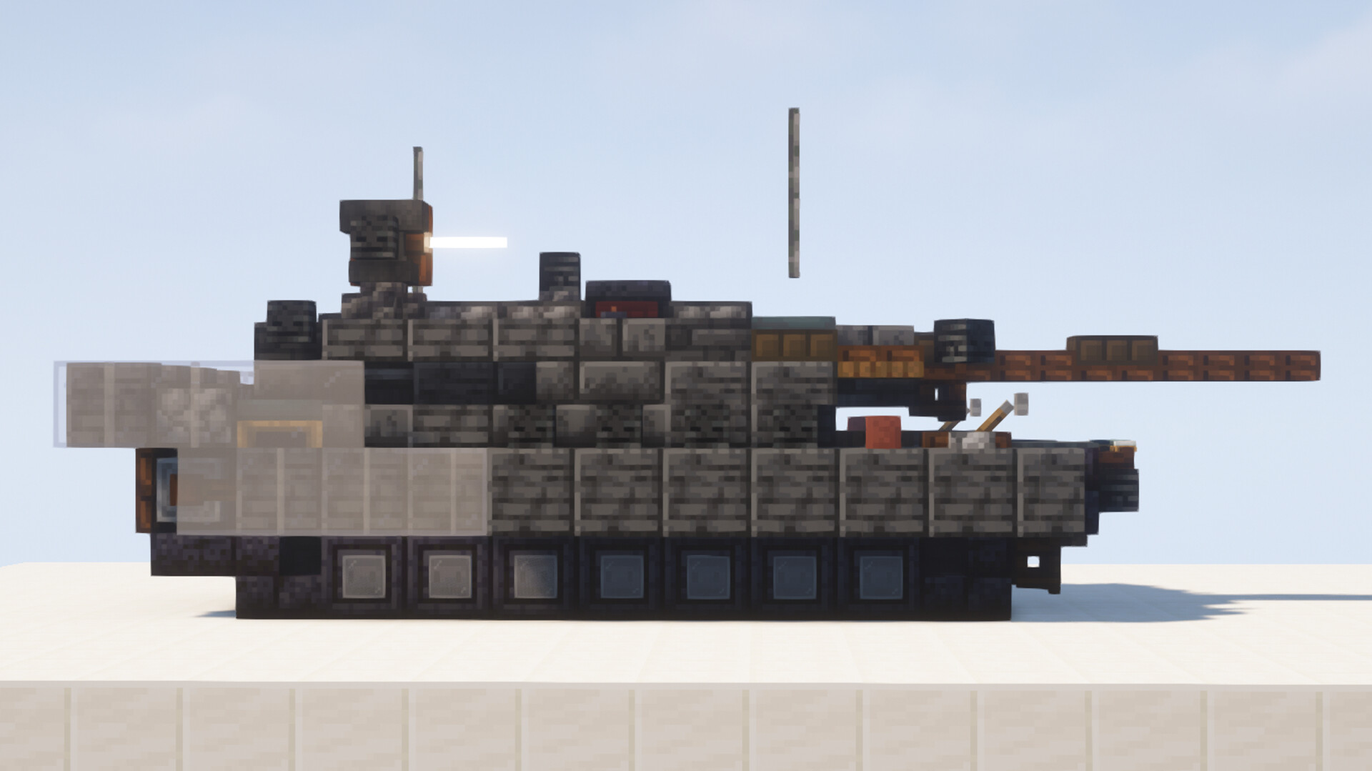 Leopard 2 Revolution - 1.5:1 scale Minecraft Map