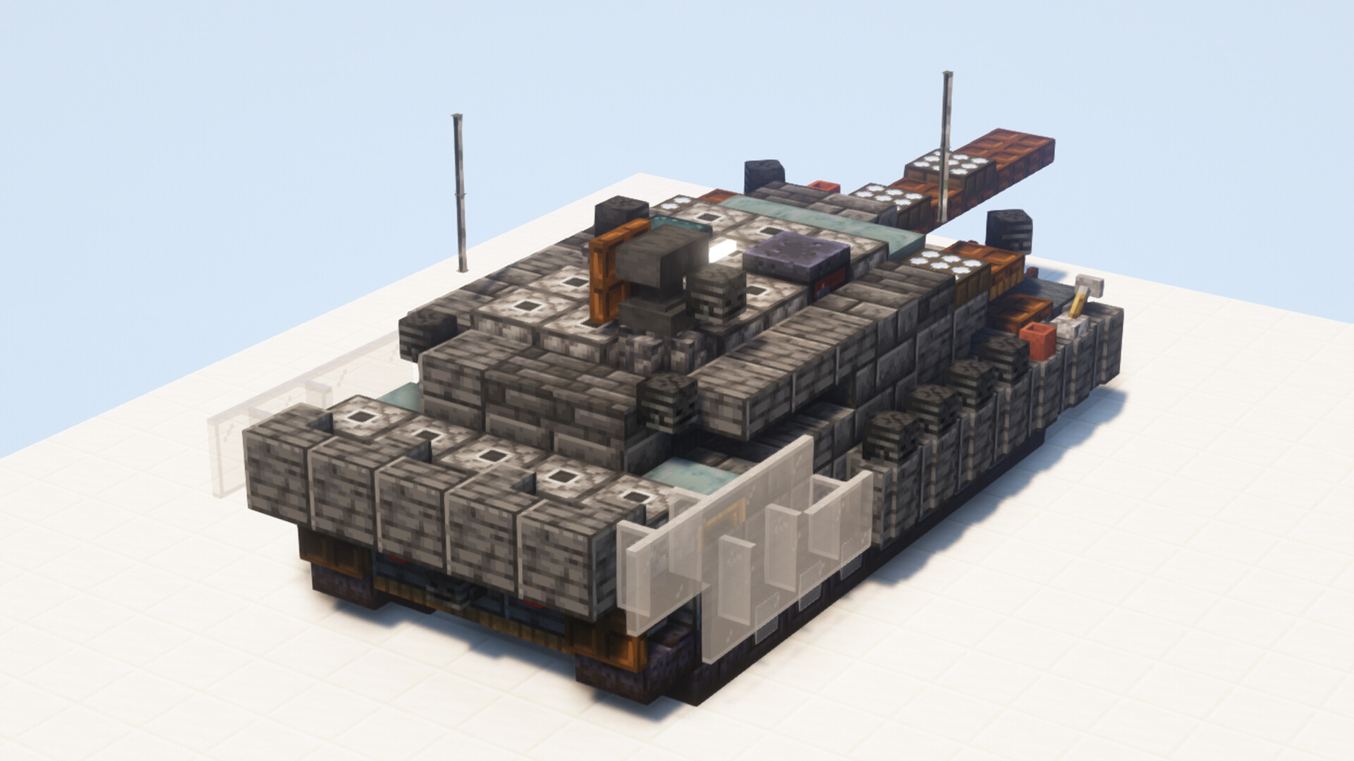 Leopard 2 Revolution - 1.5:1 scale Minecraft Map