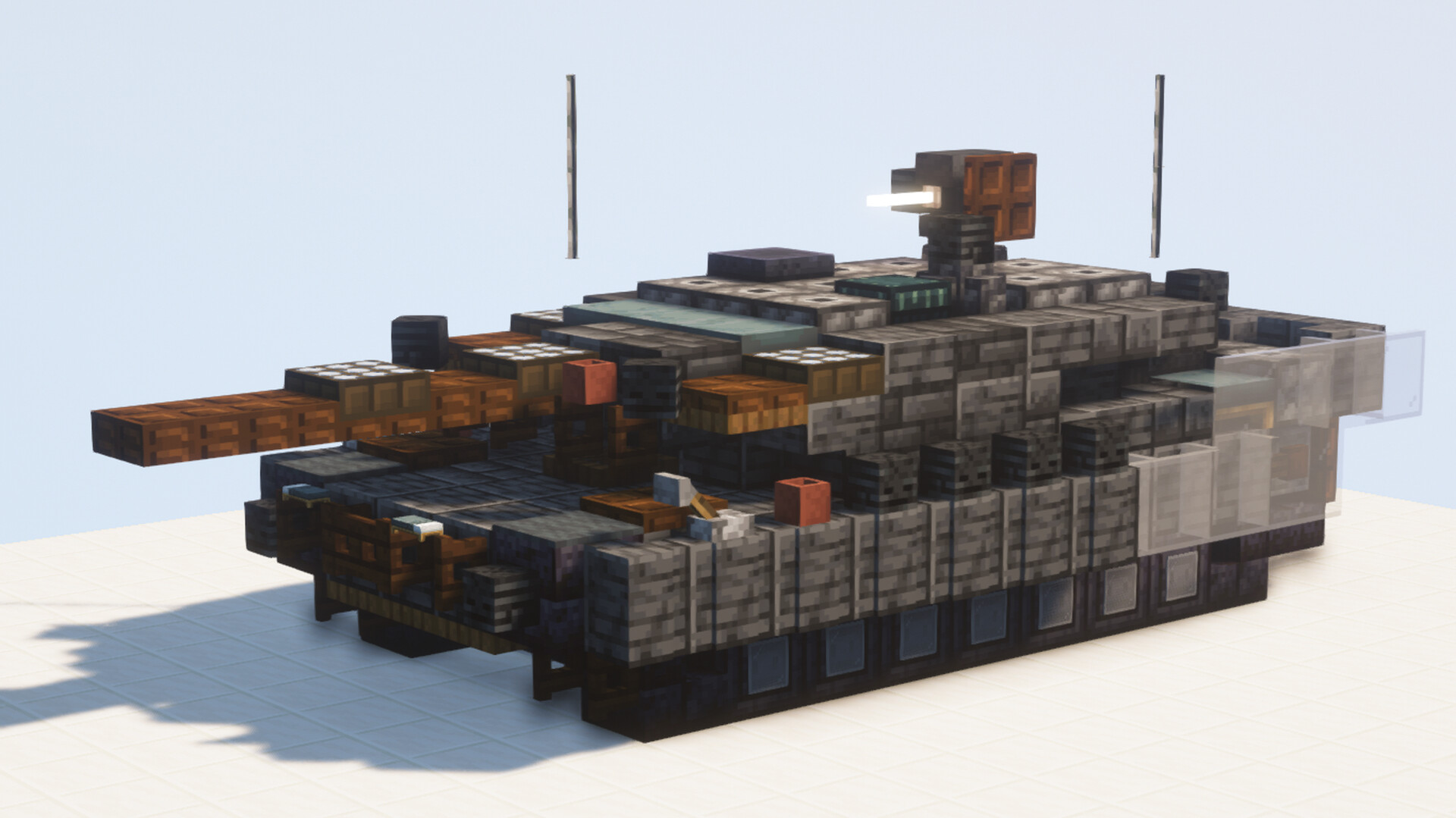 Leopard 2 Revolution - 1.5:1 scale Minecraft Map