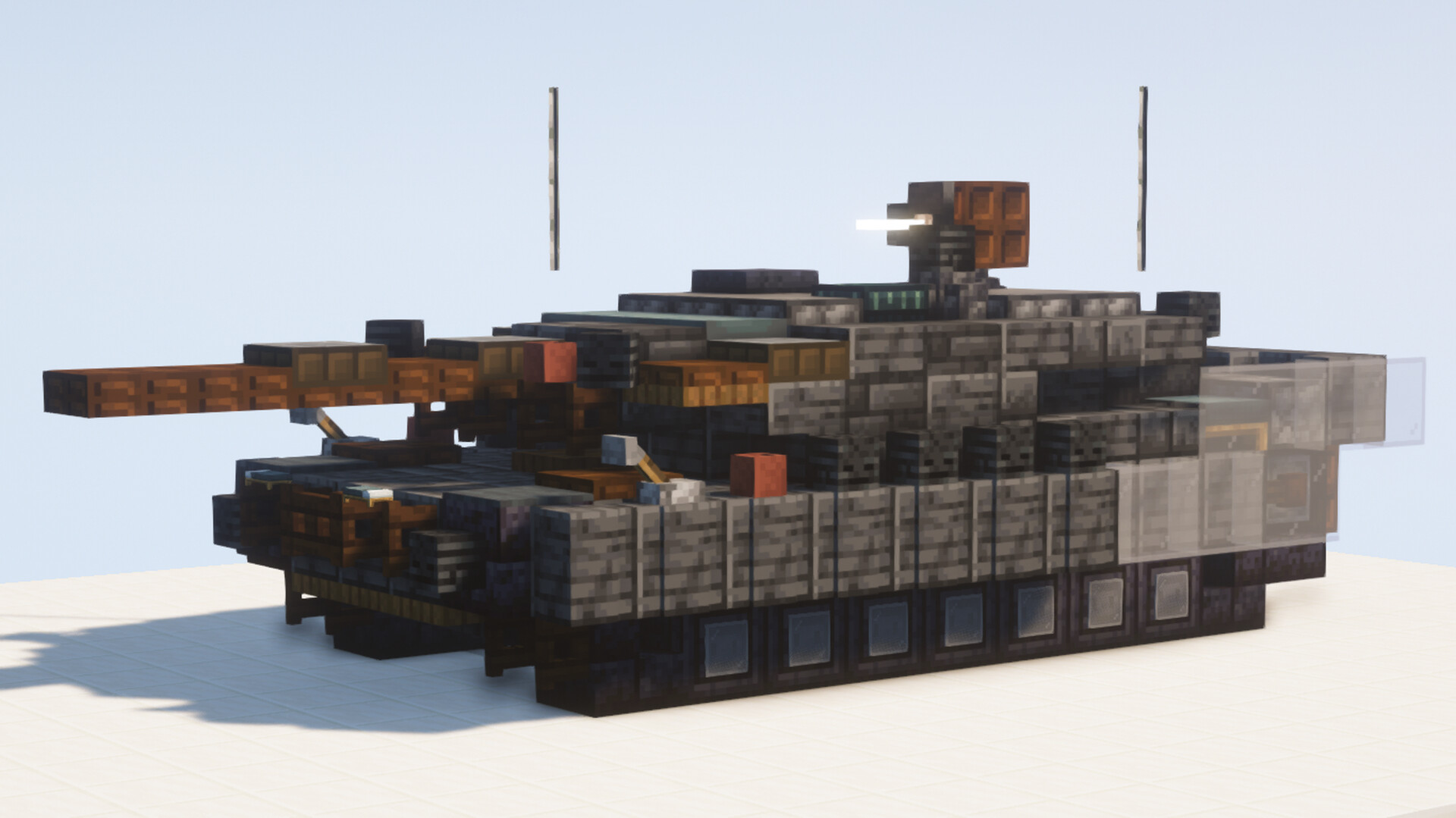 Leopard 2 Revolution - 1.5:1 scale Minecraft Map
