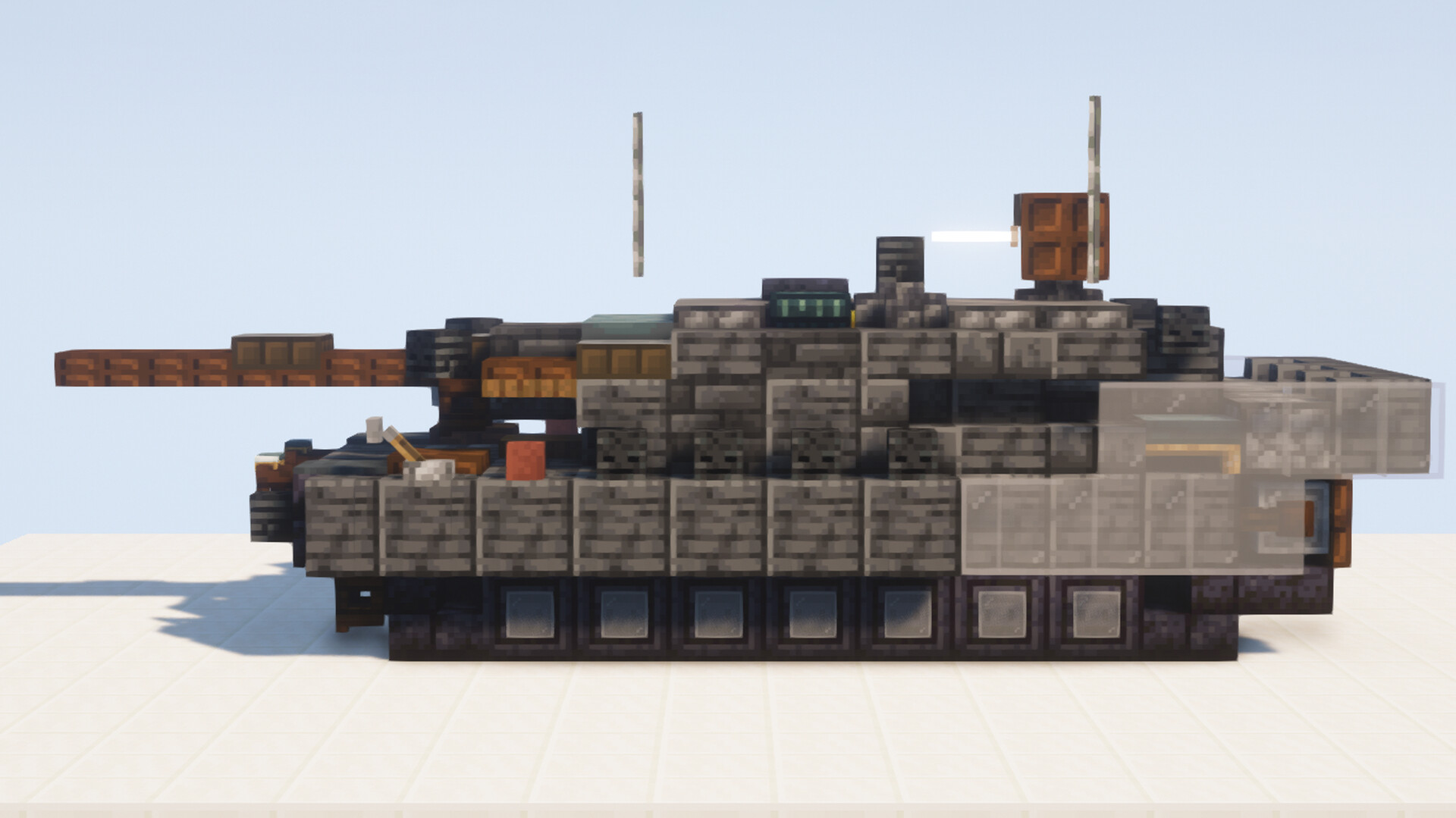 Leopard 2 Revolution - 1.5:1 scale Minecraft Map