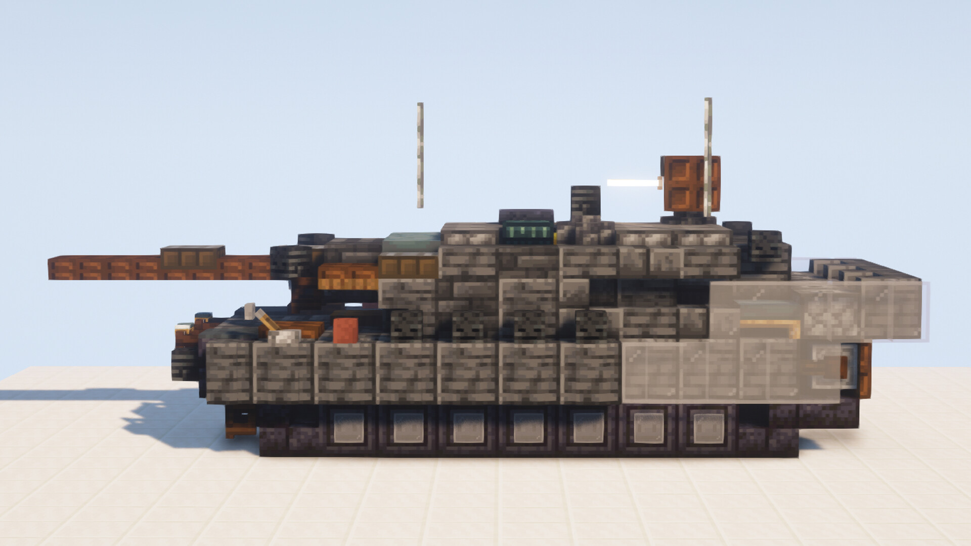 Leopard 2 Revolution - 1.5:1 scale Minecraft Map