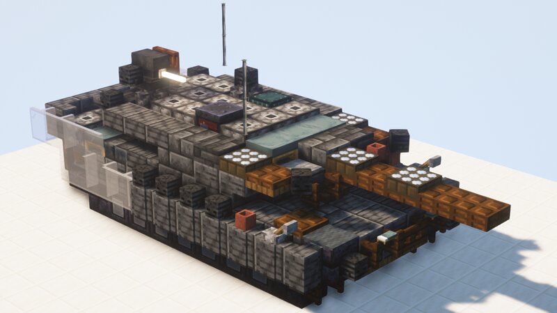 Leopard 2 Revolution - 1.5:1 scale Minecraft Map