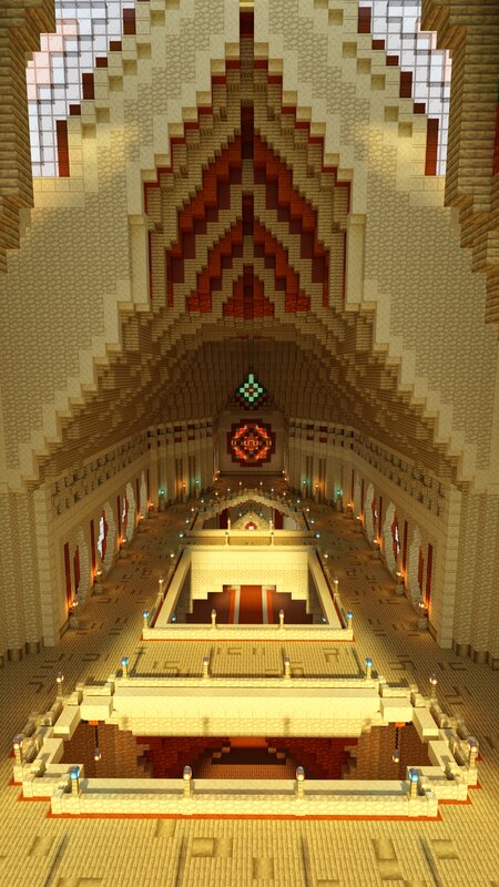 Red Desert Cathedral - *WIP* Minecraft Map