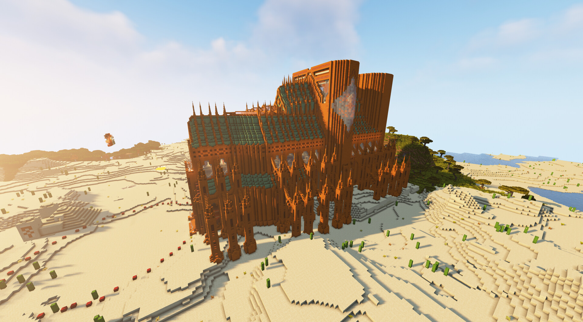 Red Desert Cathedral - *WIP* Minecraft Map