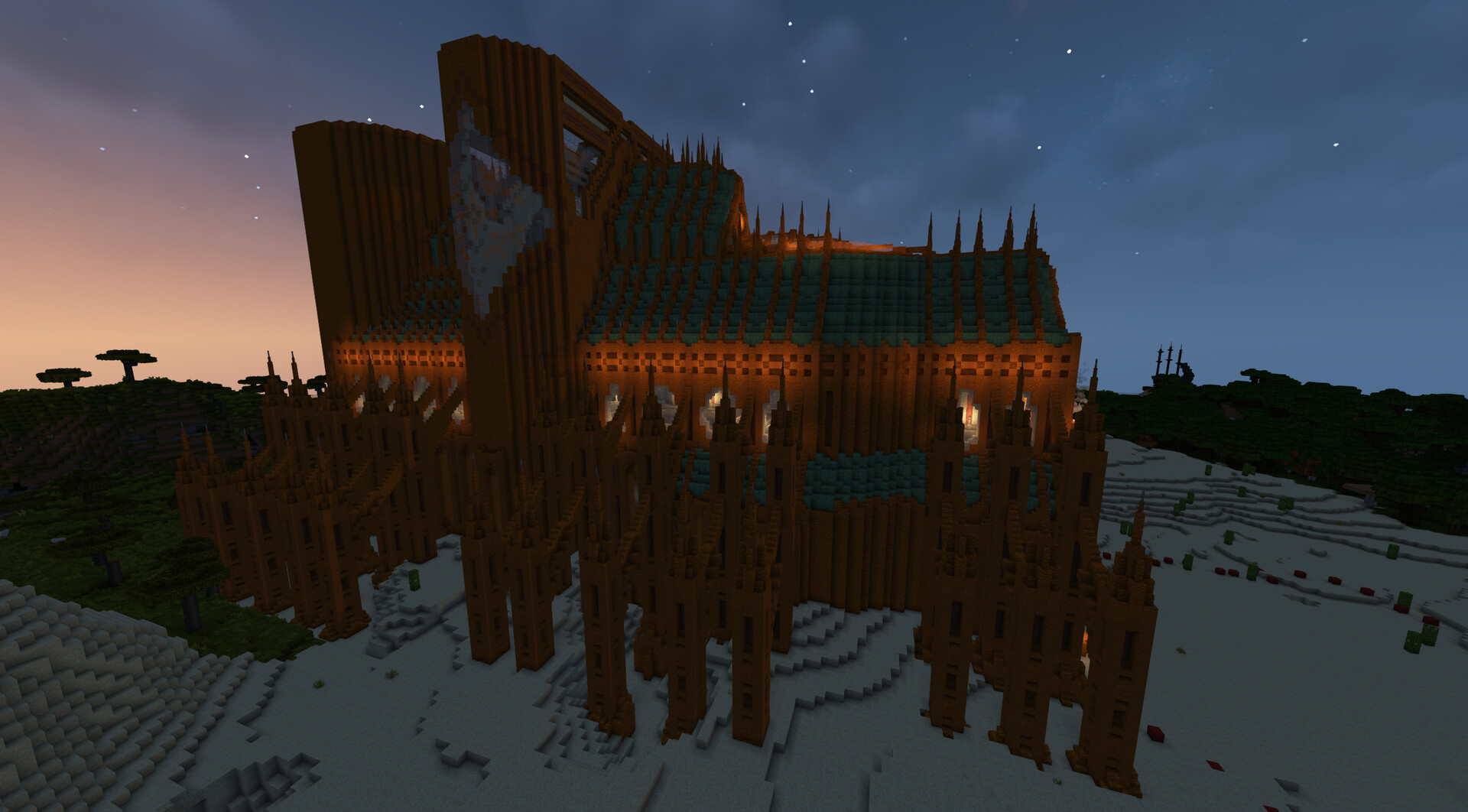 Red Desert Cathedral - *WIP* Minecraft Map