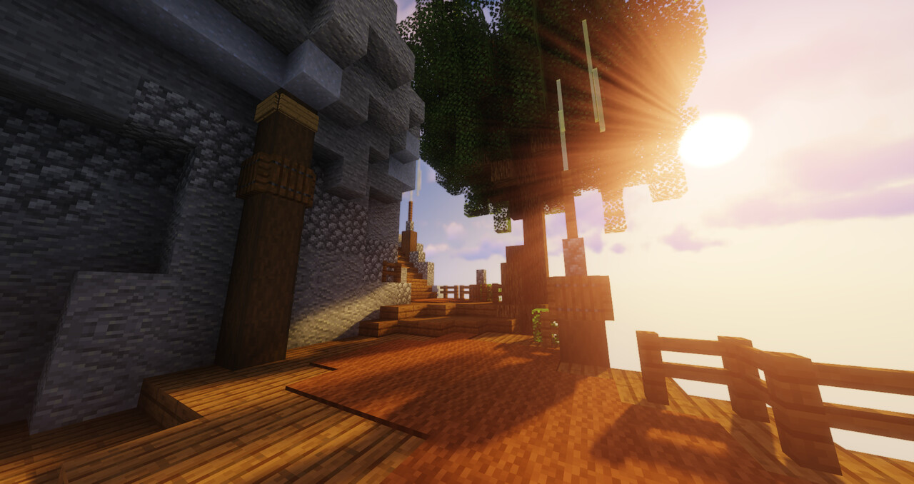 Floating Island Spawn | *Free Download* Minecraft Map