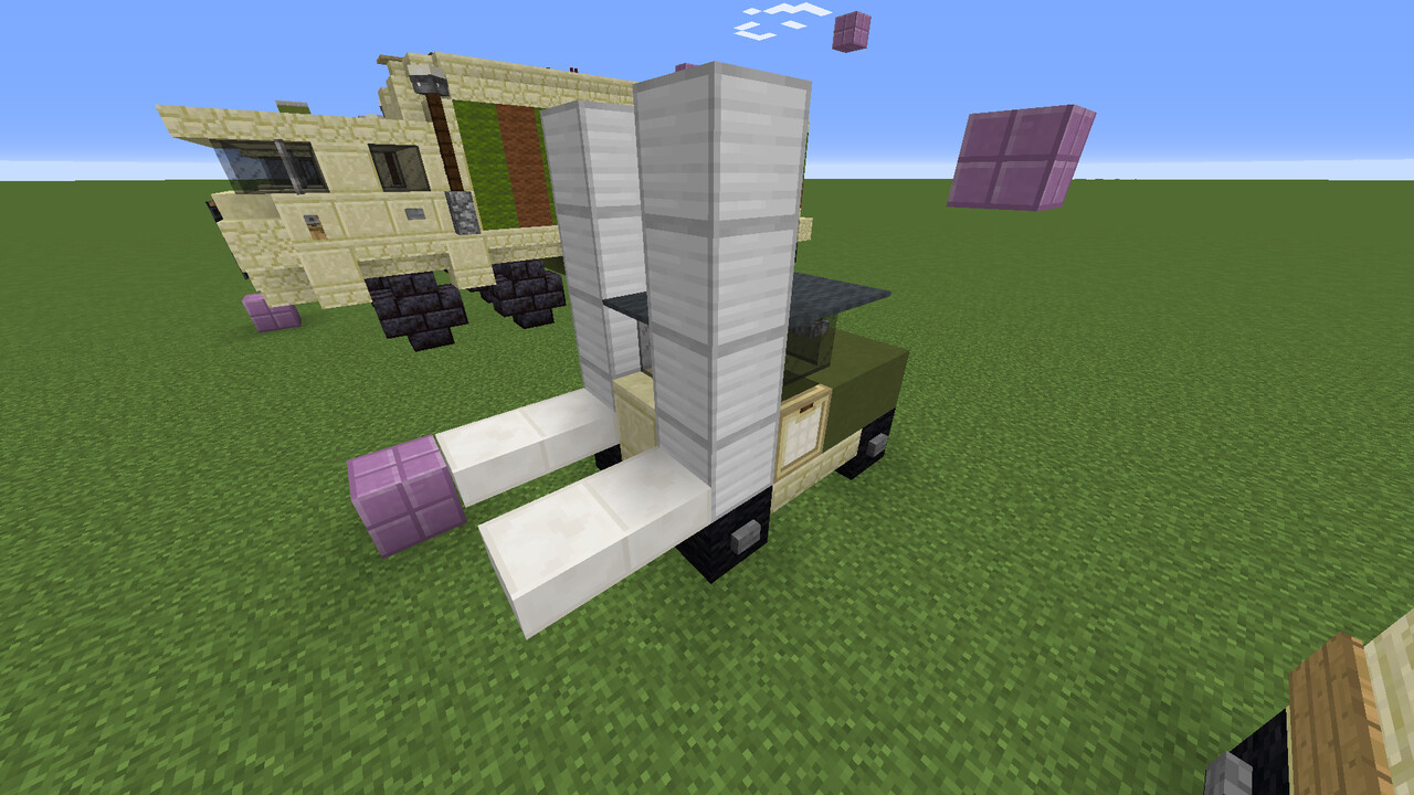 Army/Military Vehicle schematic Minecraft Map