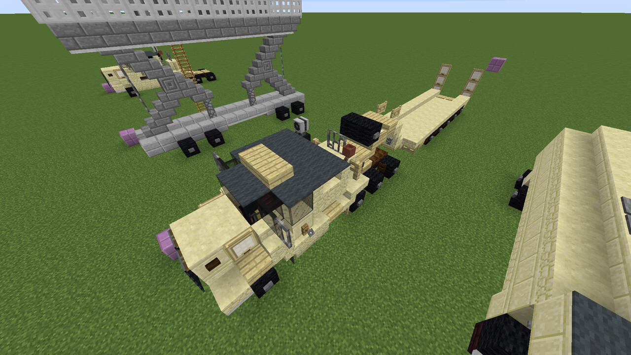 Army/Military Vehicle schematic Minecraft Map