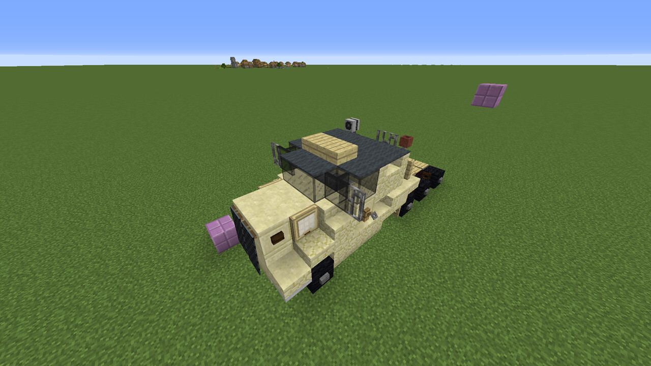Army/Military Vehicle schematic Minecraft Map