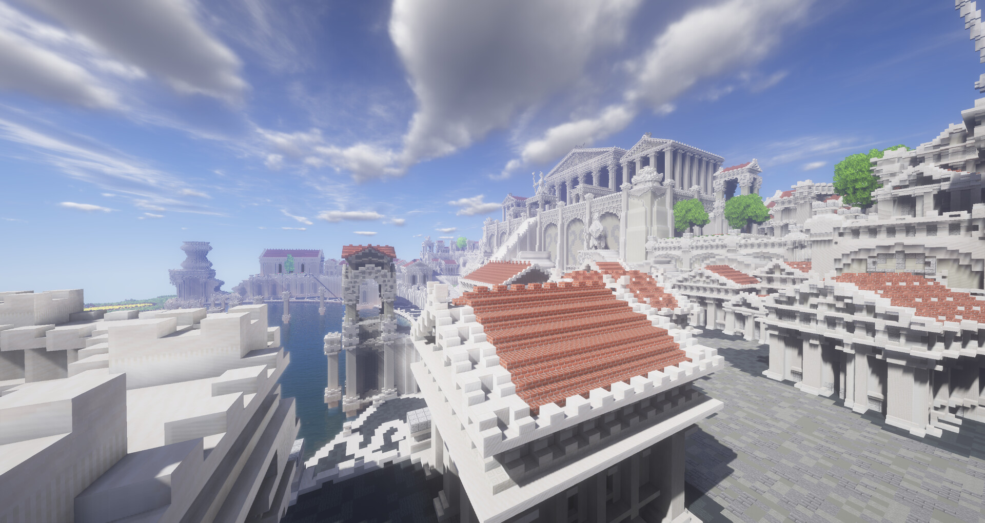 🏛️Όλυμπος - The City of the gods Minecraft Map