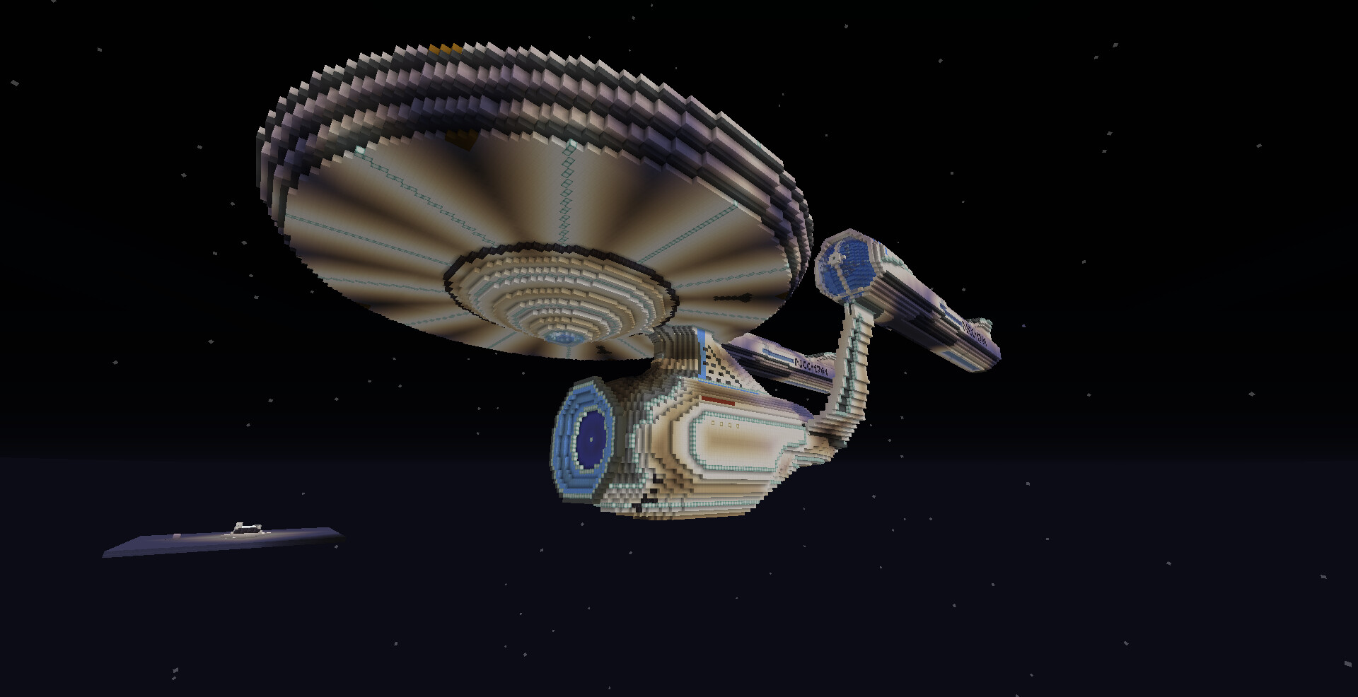 USS-enterprise NCC-1701 Minecraft Map