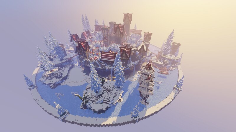Hub 300x300 Winter Minecraft Map