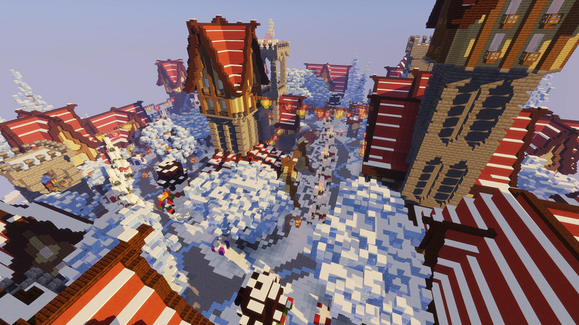 Hub 300x300 Winter Minecraft Map
