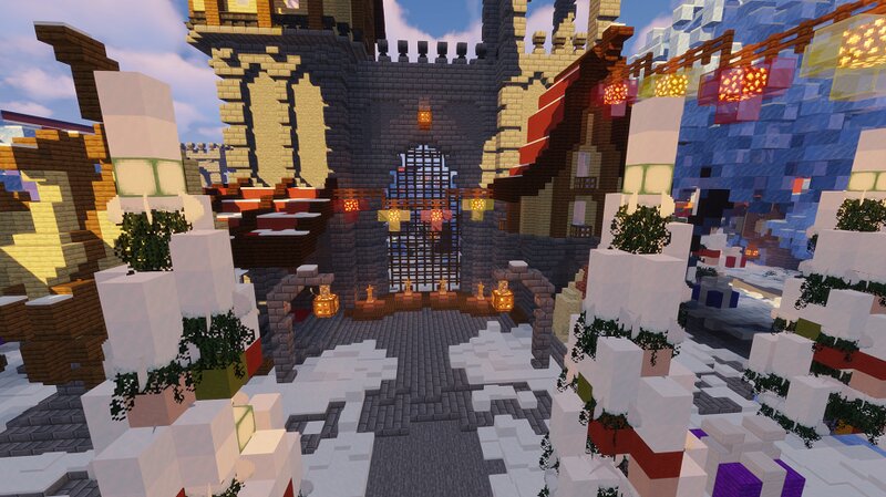 Hub 300x300 Winter Minecraft Map