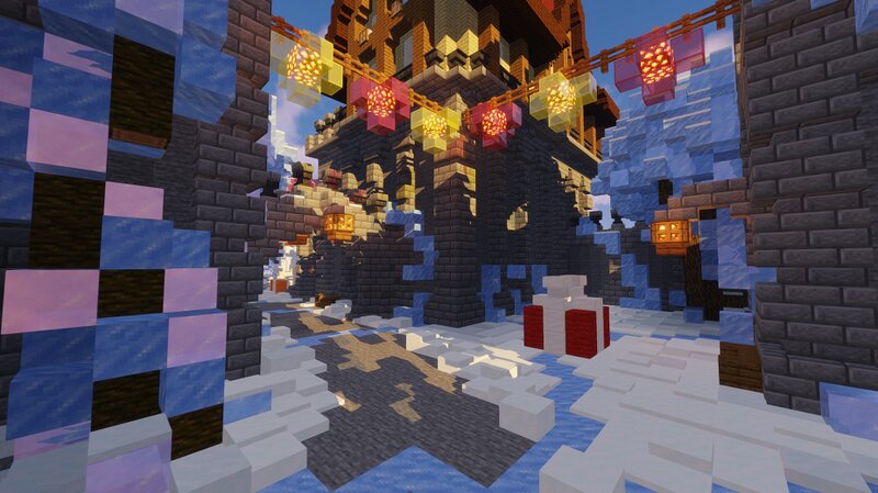 Hub 300x300 Winter Minecraft Map