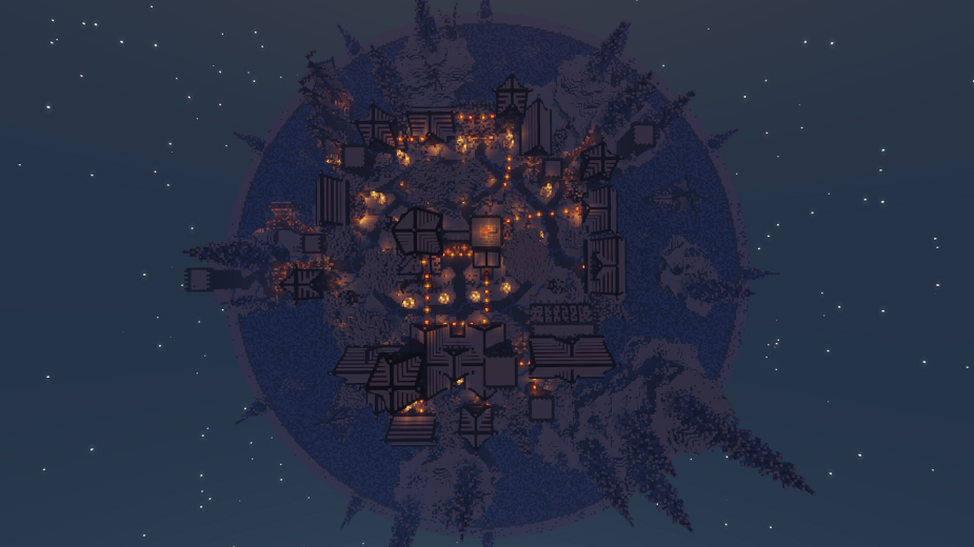 Hub 300x300 Winter Minecraft Map