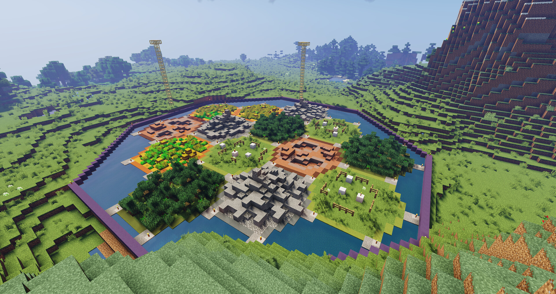 Settlers of Catan Minecraft Map