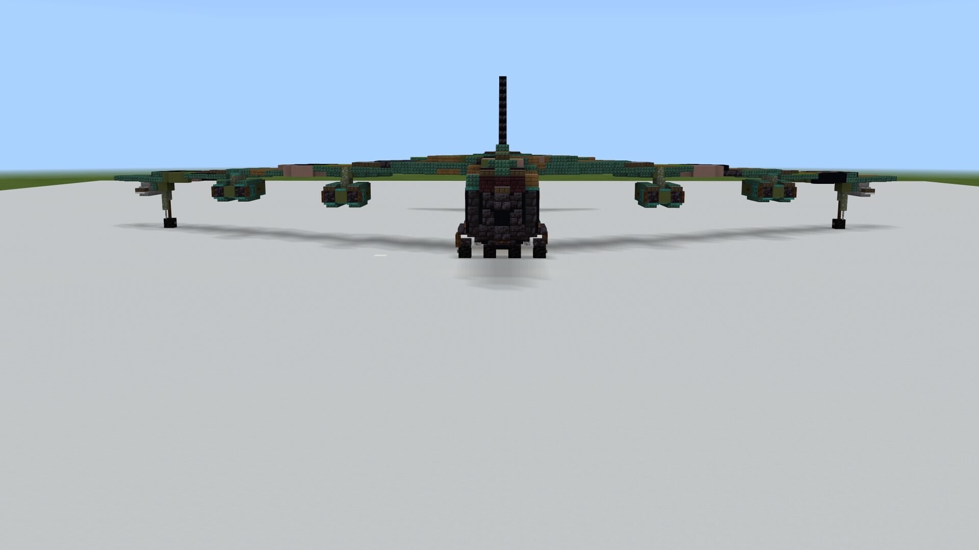 Boeing B-52 D 1.5:1 Minecraft Map