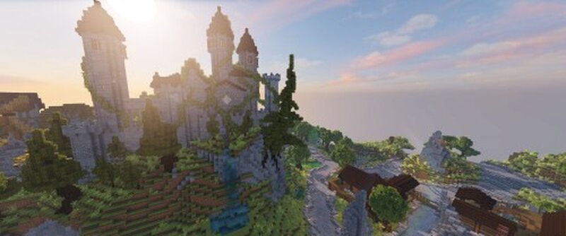 Coastal Creations - Spawn Build Minecraft Map