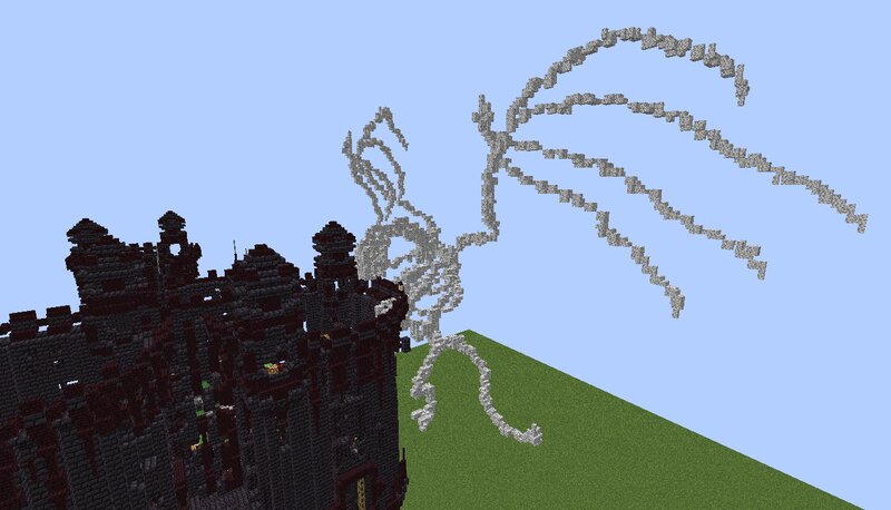 Dark Ruins Nether Tree Farm Build - [World Download] Minecraft Map