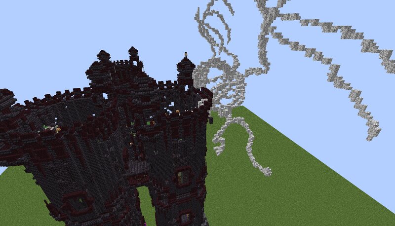 Dark Ruins Nether Tree Farm Build - [World Download] Minecraft Map